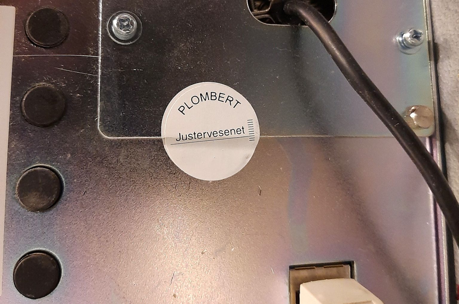 Plombering - Justervesenet